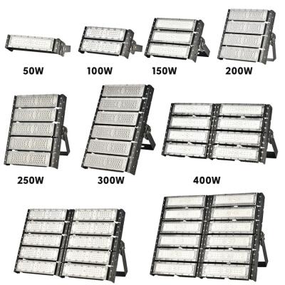 China IP66 Waterproof 50W to 600W Dimmable LED Flood Light Outdoor Modular Flood Light for sale