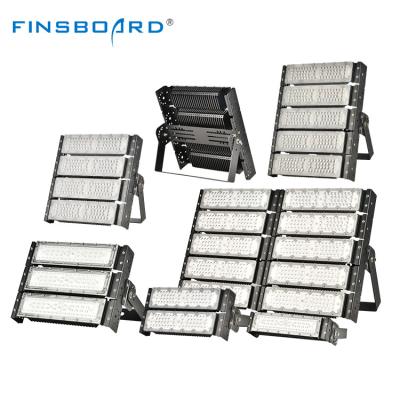 China 50W-600W IP65 Aluminum Alloy Outdoor LED Modular Flood Light for Harsh Conditions for sale