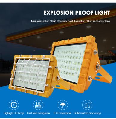 China SMD2835/3030 100-110lm/W IP66 LED Explosion Proof Lighting for Factories and Hazardous Areas for sale