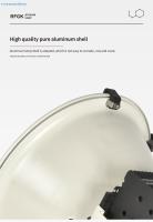 China IP65 Waterproof LED High Bay Lighting 200W-700W Tower Crane Lights with 140lm/W Efficiency for sale