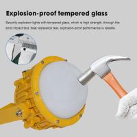 China ATEX LED Explosion Proof Floodlight IP65 Waterproof High Bay Lighting with 50,000 Hours Lifetime and Energy Efficiency for sale