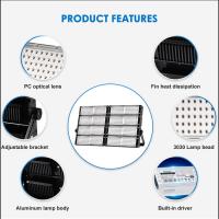 China High Mast Outdoor LED Stadium Lighting with Adjustable Color Temperature IP66 Waterproof SMD 3030/2835 Chip for sale