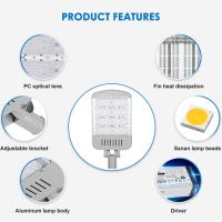 China IP65 Waterproof SMD3030 LED Street Light with 130-140lm/w Efficiency for Outdoor and Highway Lighting for sale