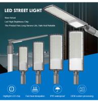 China Adjustable LED Street Light 50W to 200W IP66 Waterproof with SMD LED Technology for Highway and Garden Lighting for sale