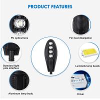 China 50W-250W High Power LED Street Light with IP66 Waterproof Rating and 120 lm/W Efficiency for sale