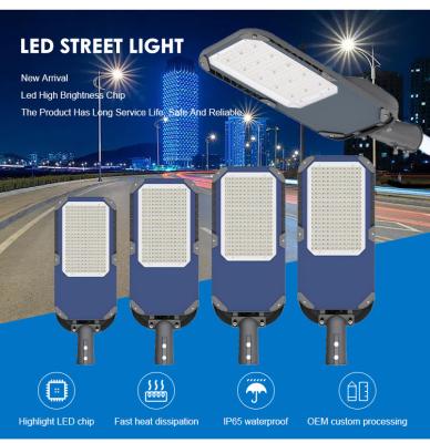 China DIA-Casting Aluminum IP66 Waterproof High Power LED Street Light with 120lm/W Efficiency for Outdoor Lighting for sale
