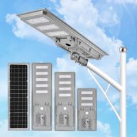 China Energy Saving Waterproof IP65 All-in-One Solar Street Light with 50,000 Hours Lifespan and Smart LED Technology for sale