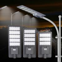 China All-in-One LED Solar Street Light with 400W/600W/800W Power, Radar Sensor + Light Control + MPPT, and 50000-Hour Lifespan for sale