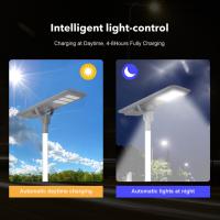 China IP66 Waterproof LED Solar Street Light with Radar Sensor and 50000 Hours Lifespan for Outdoor Road Lighting for sale