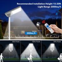China Factory Direct IP65 Waterproof 400W-1000W All-in-One LED Solar Street Light with Aluminum + PC Material for sale