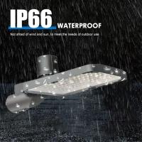China Easy Installation Die-Cast Aluminum IP66 Waterproof Light Control Integrated LED Street Light for sale
