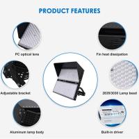 China IP66 Waterproof LED Flood Light with 50000 Hours Lifespan and 216° Adjustable Angle for Stadiums and High Mast Applications for sale