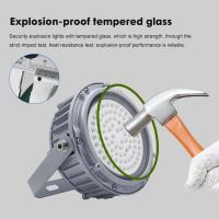 China IP65 Waterproof High Bay Lamp 50W 100W 150W LED Explosion Proof Light with Aluminum + Tempered Glass for sale