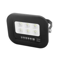 China 50 Watt LED Solar Light IP65 All-Black Monocrystalline Silicon Solar Panel for sale