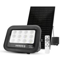 China Outdoor IP65 Waterproof LED Solar Flood Light with 750LM Luminous Flux and Lithium Battery for sale