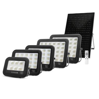 China High Brightness LED Solar Light Remote Control Aluminum Ip67 Waterproof 100w 200w 300w 400w 500w for sale