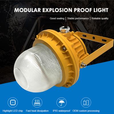 China High Brightness LED Explosion Proof Light with Aluminum Tempered Glass in 50W 100W 150W for Hazardous Locations for sale