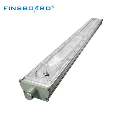 China High Grade Explosion Proof Lamp Ip65 Aluminum Tempered Glass 50w 100w 200w Led Explosion-Proof Light for sale