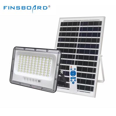 China Solar Power Outdoor Light Sensor Remote Control Ip65 Waterproof Flood Lamp for sale