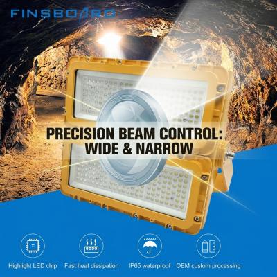 China 300W Explosion Proof LED Flood Light IECEx Zone 1 Zone 2 Hazardous Area 39000lm IP66 Die-Cast Aluminum ADC12 for sale