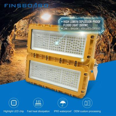 China 300W Explosion Proof LED Flood Light 36000lm IP67 Copper-Free Aluminum Salt Spray Resistant for sale