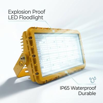 China 600W Explosion Proof LED Flood Light IECEx Compact High-Density Marine Offshore 72000lm IP67 Copper-Free Aluminum Alloy for sale