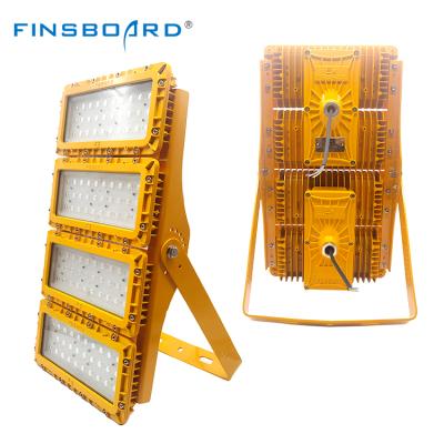 China 600W LED Explosion Proof Flood Light DC Solar Low Voltage Off-Grid Remote Wellhead Pipeline IP66 Die-Cast Aluminum ADC12 for sale
