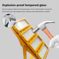 China 600W LED Explosion Proof Flood Light 90° Wall Mount Exterior Perimeter ATEX IIB T6 RFEPL8280 Lighting for sale