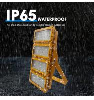 China 300W LED Explosion Proof Flood Light High Temperature T5 80°C Steel Mill Foundry Desert IP66 Die-Cast Aluminum ADC12 for sale