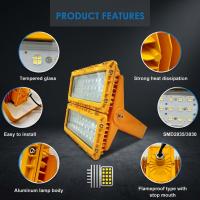 China LUMILEDS LM-80 300W LED Explosion Proof Flood Light ATEX Ex db mb IIb T6 100-120LM/W IP65 Hazardous Area Lighting for sale
