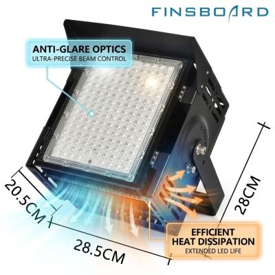 China Anti-Glare LED Stadium Flood Light CRI 85 Uniform Illumination 500W Sports Field Lighting System for sale