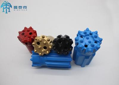 China High Performance 48mm R32 Alloy Steel Thread Button Rock Drilling Bit with 9 Buttons for Mining and Tunneling for sale