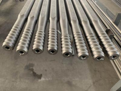 China Black Colour R25 2430mm Speed Thread Drill Rod Tunneling Tool for sale