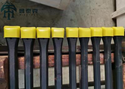 China Hex 22x108mm Steel Integral Drill Rod with Chisel Head for Marble Quarry and Diamond Drilling for sale