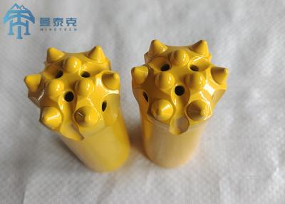 China 43MM R32 Threaded Button Bit with Ballistic Shape and 1 Year Warranty for sale
