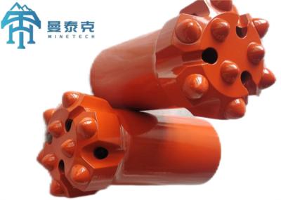 China T45 Threaded Rock Drilling Bit 76mm Diameter with 8×12.7 Buttons for sale