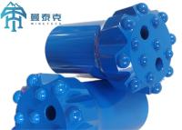 China T45 Thread Type Rock Drilling Bit with 4 Flushing Holes and Alloy Steel Skirt in 3kg Weight for Mining And Tunneling for sale