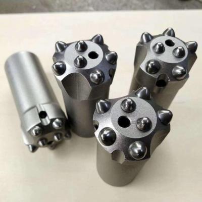 China 12 Degree Broca 38mm 8 Buttons Rock Drilling Bits For Mining Drilling Blasting for sale