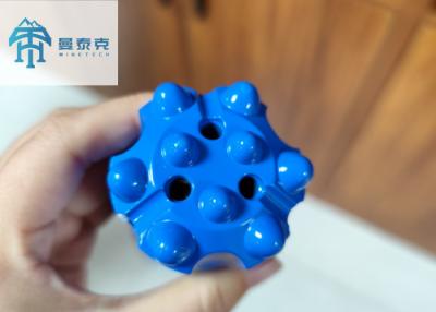 China High-efficiency R32 51mm Thread Button Bit with Tungsten Carbides for Hard Rock Drilling for sale