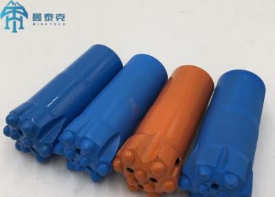 China Spherical Button Shape Thread Button Bit For Underground Mining for sale
