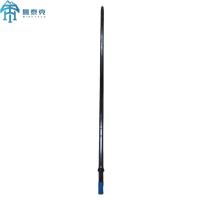 China Black Color 4 Feet Length Hexagonal Drill Rod Underdound Mining Tool for sale