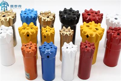 China 76mm T45 Threaded Button Bit for High Wear Resistance and Hardness in Drifting and Tunneling for sale
