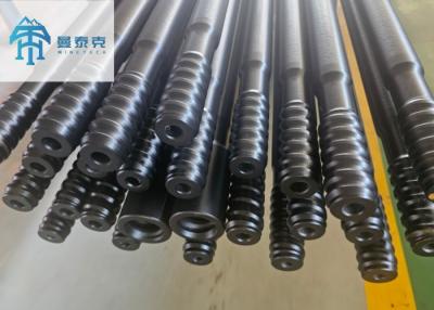 China T38-H35-R32 Threaded rock drilling rod 2700mm for  Tunnel drifting for sale