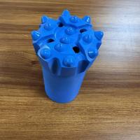 China 89mm T45 Thread Button Bit For Tunnel Pipe Roof Pre-Support Drilling for sale