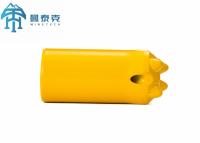 China 30mm Gold Color Tapered Button Bit for Geological Exploration and Construction Engineering for sale