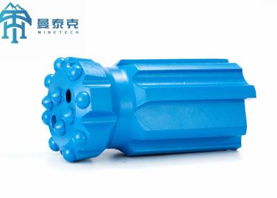 China 115mm T51 Retract Button Bit Tungsten Carbide Hydraulic Hard Rock Drill Threaded for sale