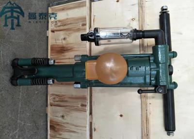 China Y24 Handheld Rock Drill with 604mm Size 24kgs Weight and Max.5m Drilling Depth for Small Hole Blasting for sale