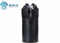 China 11 Degree Tapered Button Bit with 5 Buttons for Small Hole Drilling and Hot Pressure Carbide Rock Drilling Bit for sale