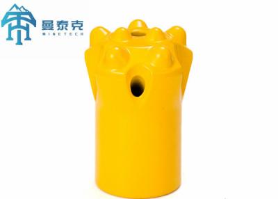 China Tungsten Carbide Tapered Rock Drilling Bit with 32-43mm Diameter and 7/11/12 Degree Taper for High Load Capacity for sale