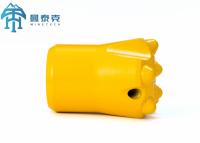 China Yellow Colour 40mm Diameter Tapered Button Bit with 7 Buttons for Underground Mining for sale